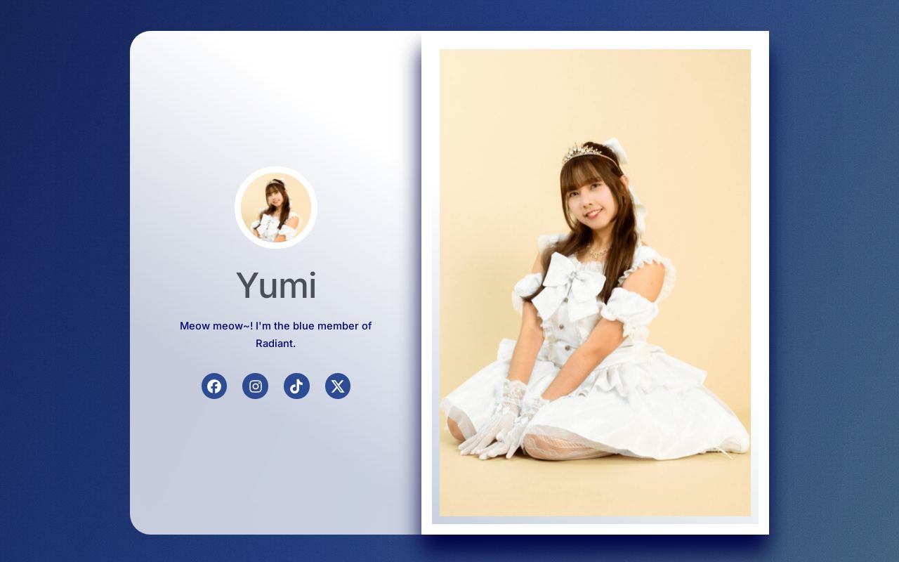 💙🐈 Radiant Yumi